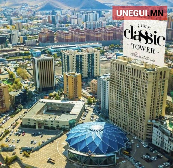 𝐓ime classic tower-т 4 өрөө 129.26м2 орон сууц 950 сая ₮ №7998051 УБ ...