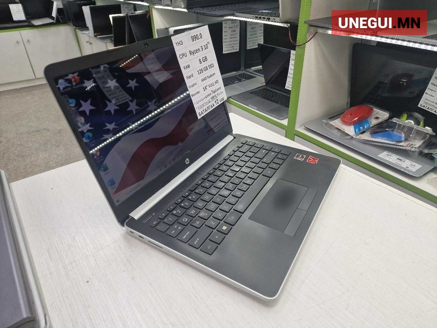 Uaa hp ryzen 3 10th gen 8gb ram 128gb ssd 14inch full hd laptop 990,000 ...