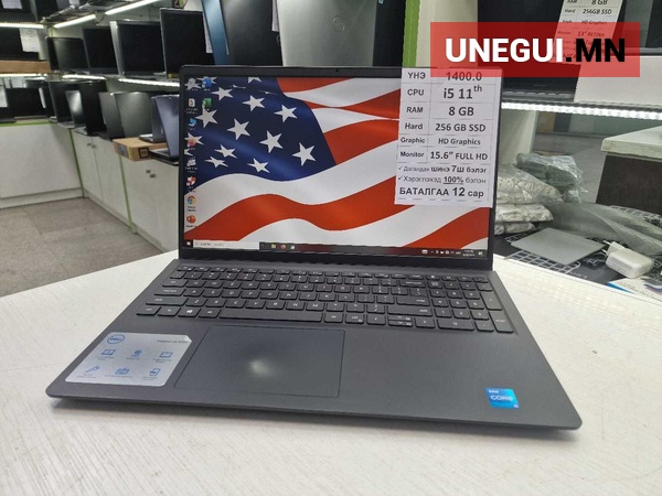 Usa dell inspiron i5 11th gen 8gb ram 256gb ssd 15.6inch full hd 1.4 ...