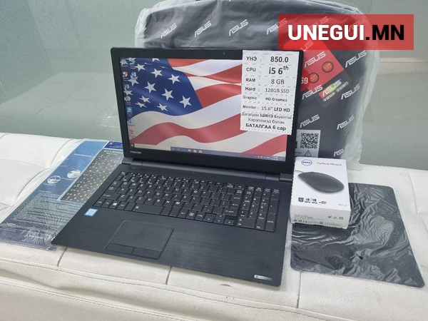 Usa toshiba dynabook core i5 6th gen 8gb ram 128gb ssd 15.6inch 850,000 ...