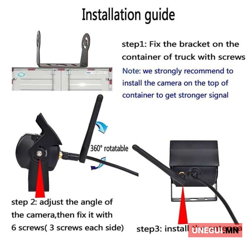 Ухрахын утасгүй камер. /car wifi camera/ 250,000 ₮ №6510984 УБ ...