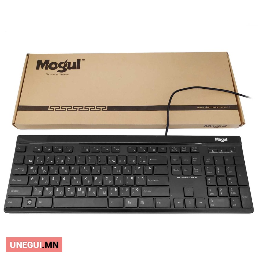 Mogul slimstar-i222 монгол үсэгтэй / slim 106 keys usb wired multimedia ...