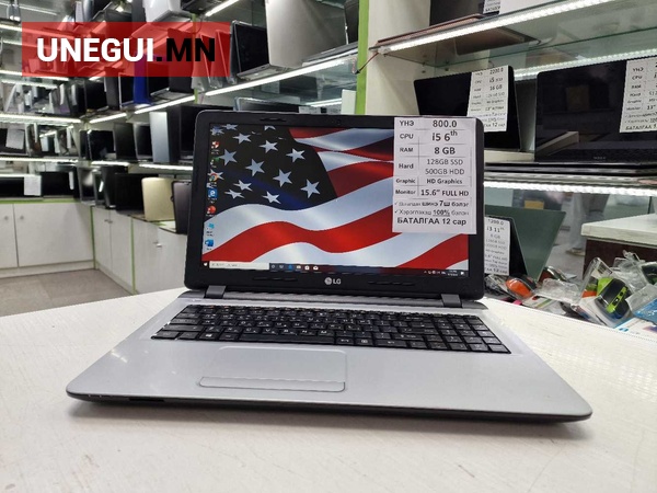 Usa lg i5 6th 8gb ram 128gb ssd 500gb hdd 15.6inch full hd laptop 800,000 ₮ №7516022 УБ ...